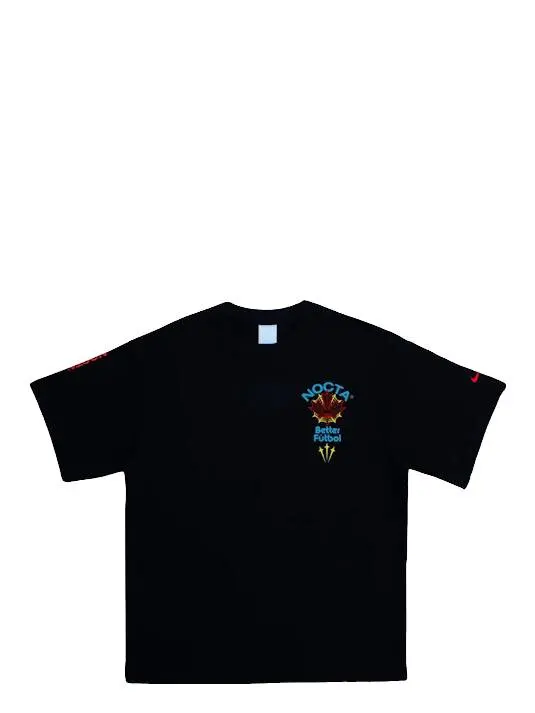 Nike X Nocta World Cup Soccer Better Futbol T-shirt - Black