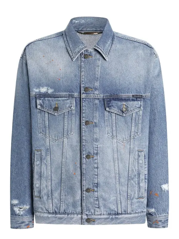 Dolce & Gabbana Oversized Denim Jacket - Multicolor