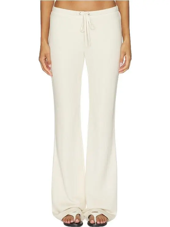 SKIMS Drapey French Terry Straight Leg Pant - Buff