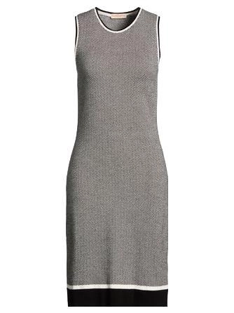 PUROTATTO Midi Dress Merino Wool And Cotton - Black