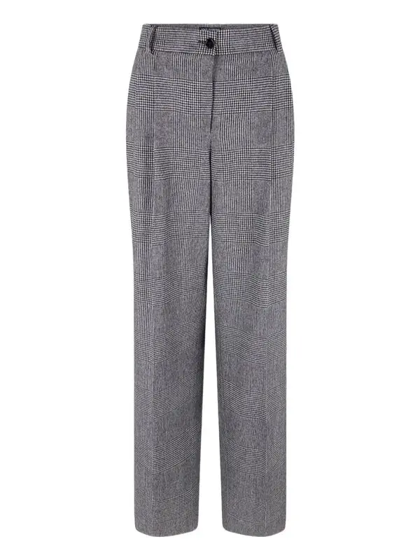Dolce & Gabbana Tailored Trousers With Belt Loops - Gray