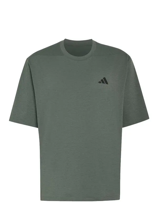 Adidas Primelift Essentials Workout Graphics Tee Green - Legend Ivy