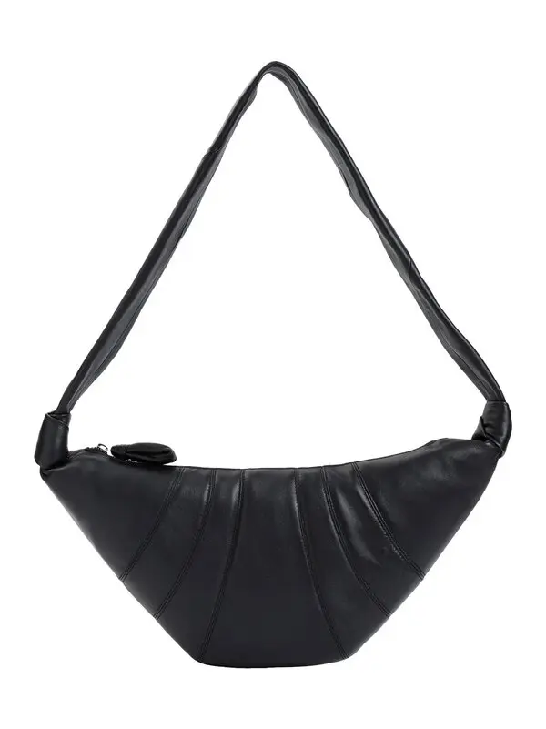 LEMAIRE Medium Croissant Bag - Black