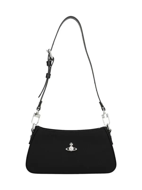 VIVIENNE WESTWOOD Tasha Shoulder Phone Bag - Black