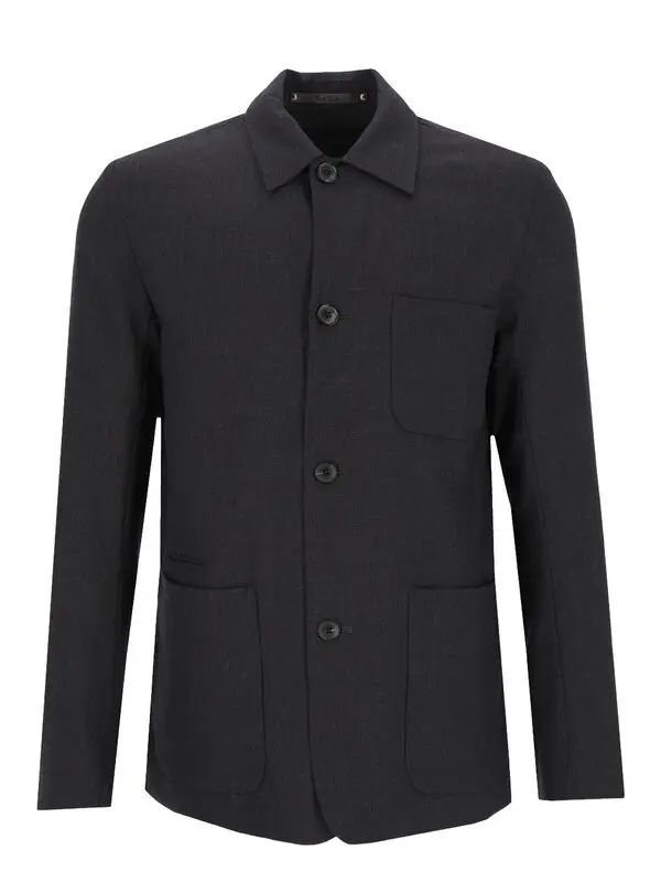 Paul Smith Casual Shirt-style Jacket - Gray