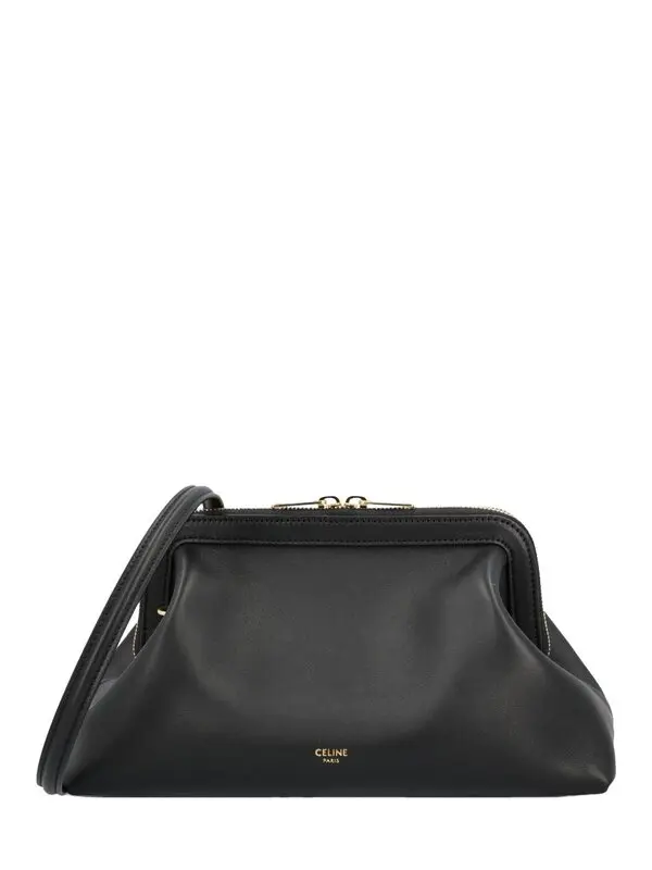 Celine Small Leather Doctor Pouch Clutch - Multicolor