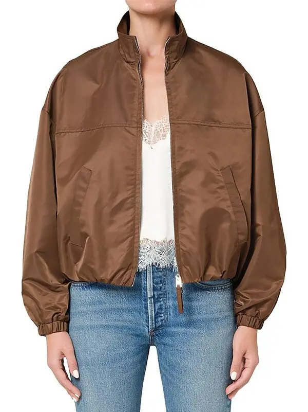 Citizens Of Humanity Barracuta Bubble Jacket - Toffee