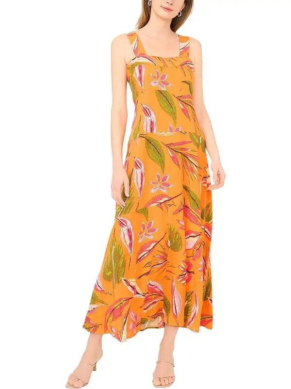 Vince Camuto Smocked Back Maxi Dress - Exuberance