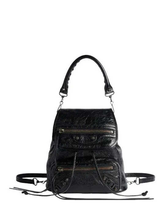 Balenciaga Le City Backpack Mini - Black