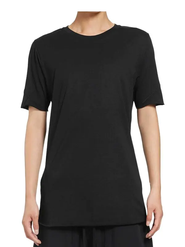 THOM KROM Oversized Crewneck T-shirt - Black