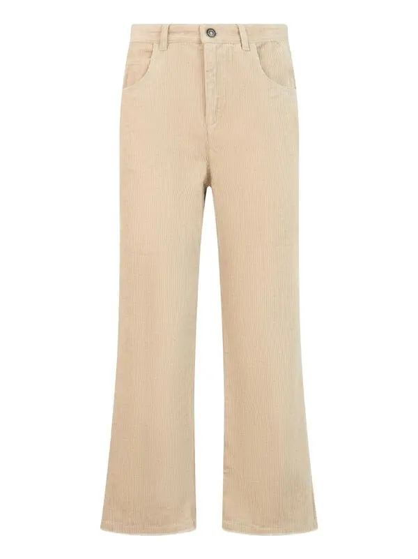 Isabel Marant Étoile Flared Corduroy Trousers - Beige