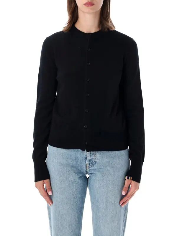 Extreme Cashmere The Little 2 Mini Cashmere Cardigan - Nero