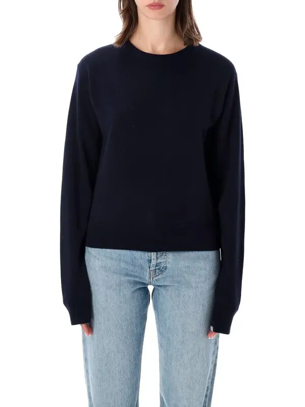 Extreme Cashmere The March Lightweight Cashmere Crewneck Sweater - Blu
