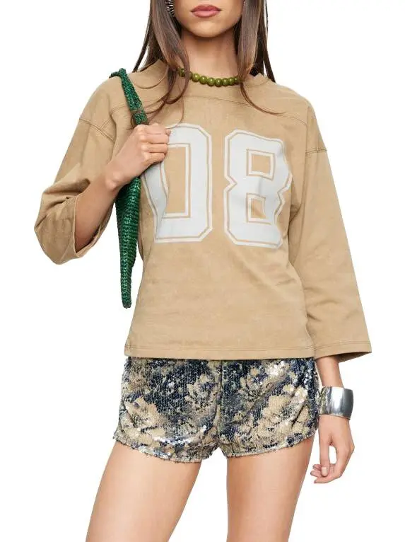 Lioness City Graphic T-shirt - Camel