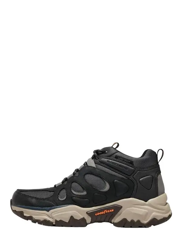 Sketchers Terraform Athletic Lace Up High Top Sneakers - Black