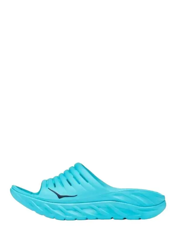 Hoka One One Ora Recovery Slide - Scuba Blue/bellwether Blue