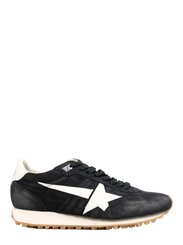 GOLDEN GOOSE Marathon Low-top Sneakers - Black