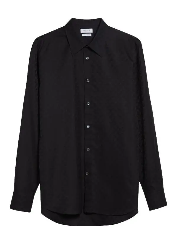Alexander McQueen Skull-pattern Shirt - Black