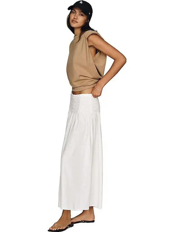 Z Supply Brooke Midi Skirt - White
