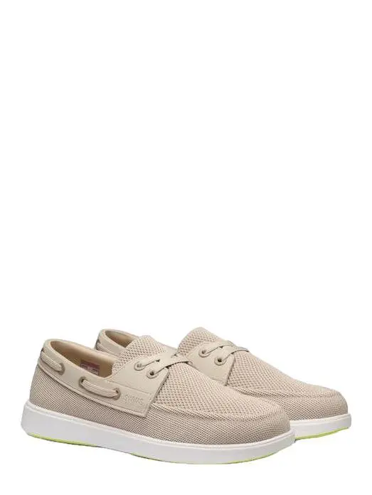 Swims Breeze Boat Shoe - Mist/sand/white