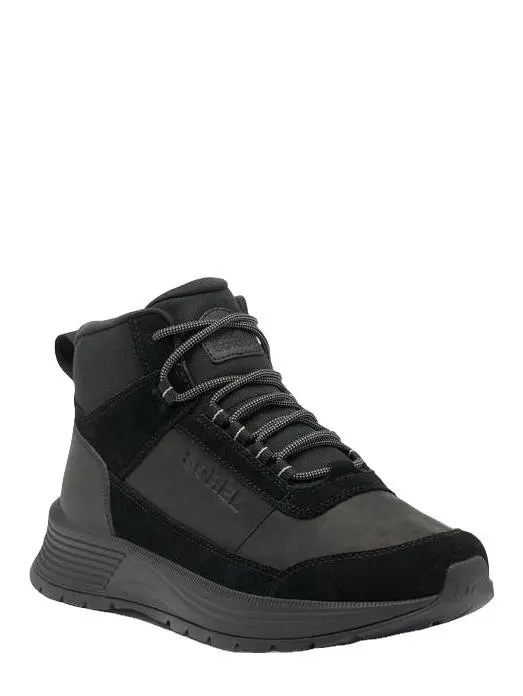 Sorel Mid Waterproof Hiking Boots - Black/black