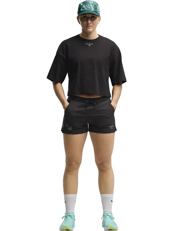 PUMA X Hyrox Pwermode Woven Training Shorts - Black