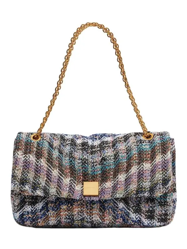 Missoni Small Knitted Shoulder Bag - Multicoloured
