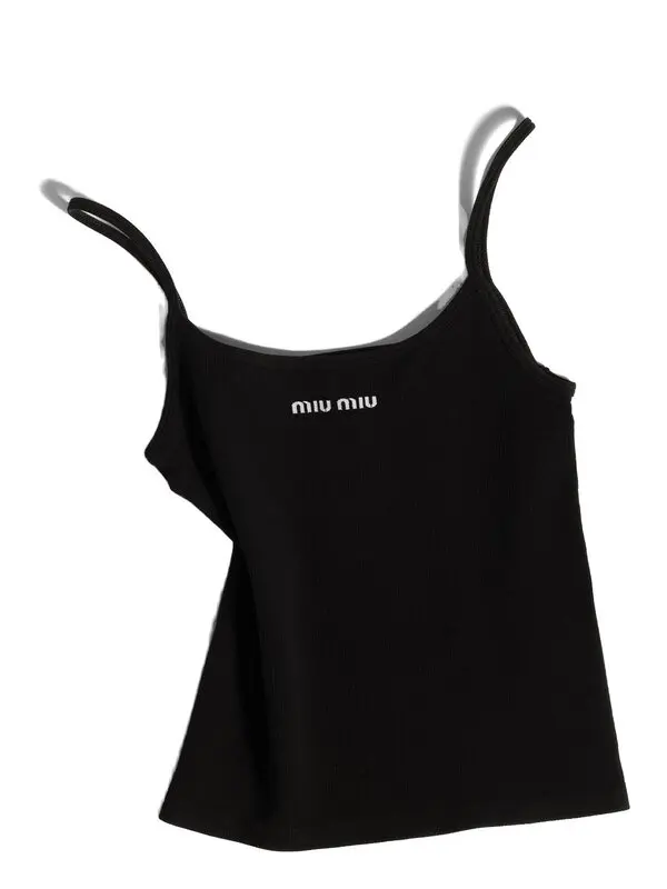 Miu Miu Seamless Top - Black