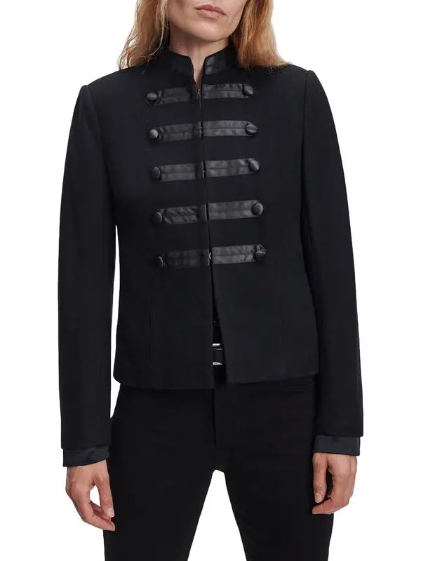 Rag & Bone Mercer Regalia Wool Blazer - Black