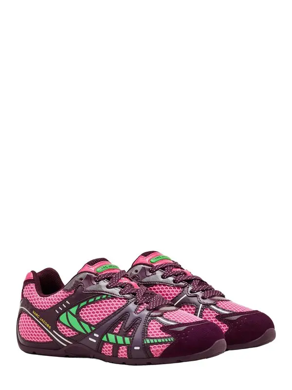 Marc Jacobs The 72 Spring Sneaker - Raspberry Pink Multi