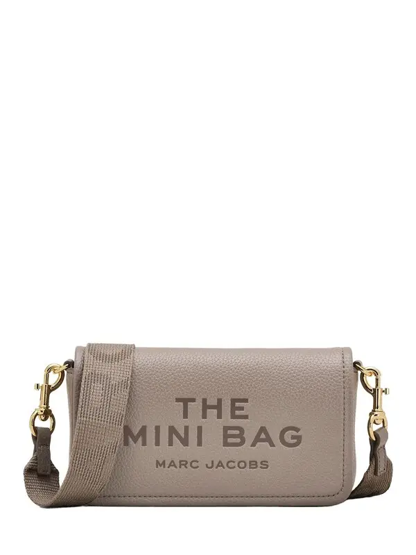 Marc Jacobs The Leather Mini Bag - Cement