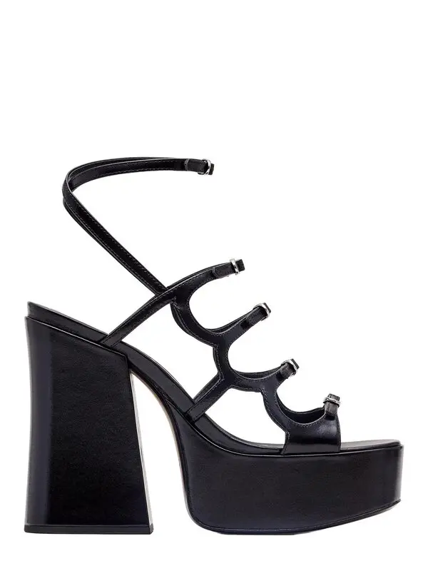 Marc Jacobs Kiki Platform Sandal - Black