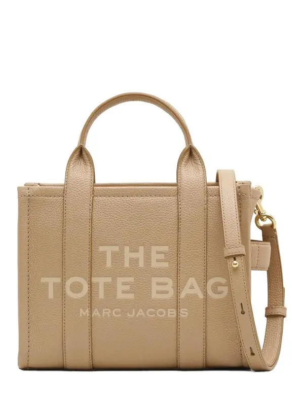 Marc Jacobs The Leather Small Tote Bag - Camel