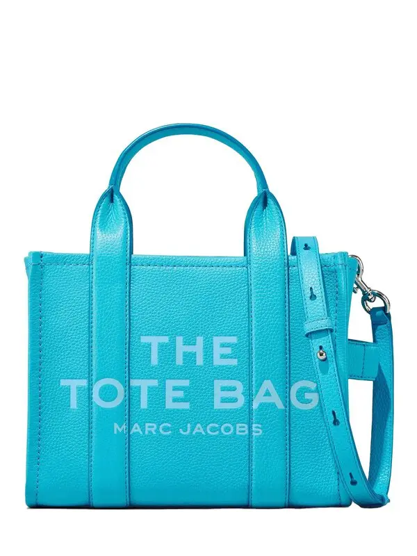 Marc Jacobs The Leather Small Tote Bag - Pool