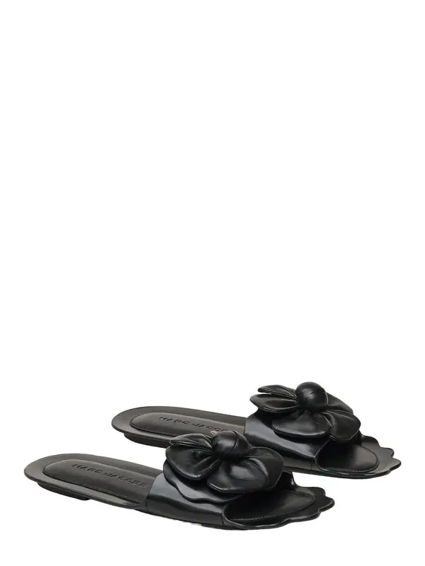 Marc Jacobs The Daisy Sandal In Size - Black