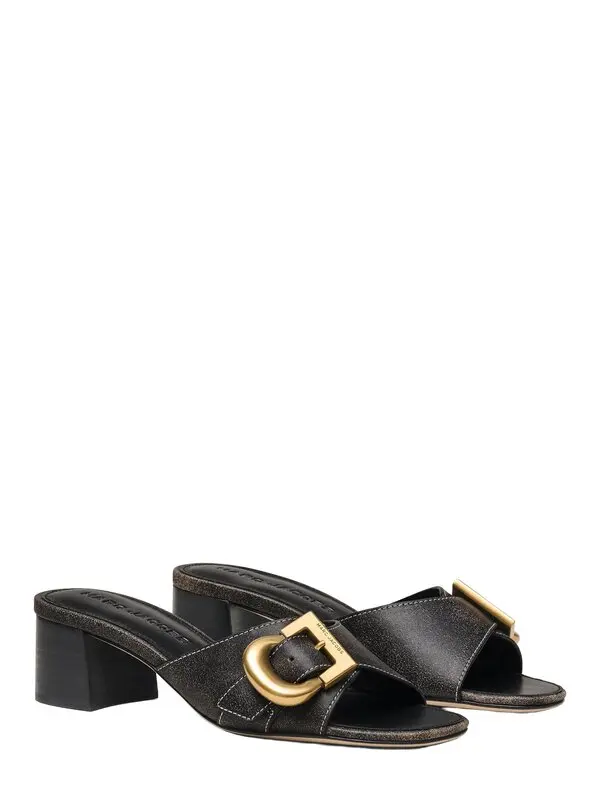 Marc Jacobs The Doll Heeled Sandal - Black
