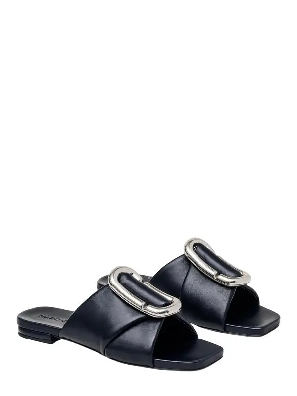 Marc Jacobs The Pop J Marc Sandal - Black