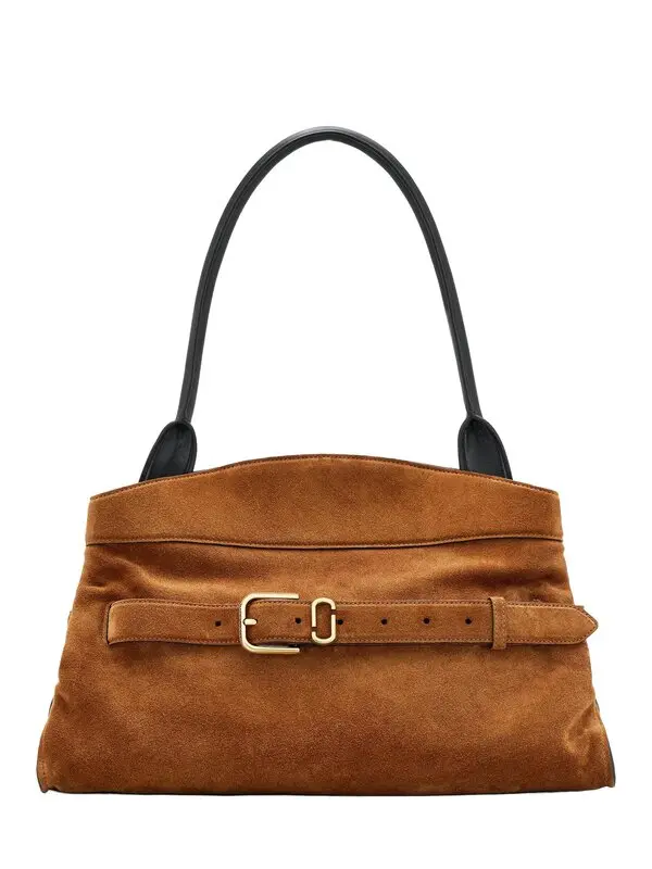 Marc Jacobs Suede Dakota Satchel Bag - Copper
