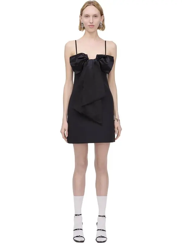 Marc Jacobs Oversized Bow Dress - Black