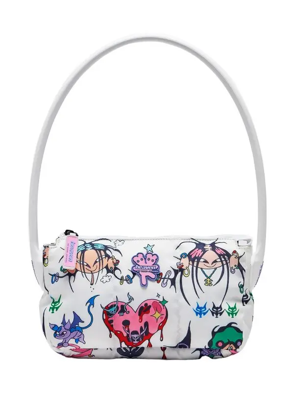 Marc Jacobs Characters Shoulder Bag - White Multi