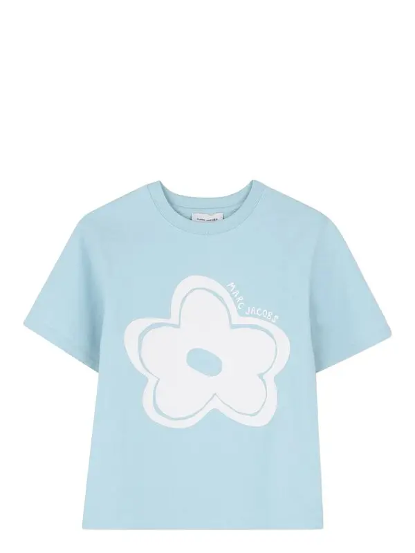 Marc Jacobs The Daisy Tee In Size - Blue