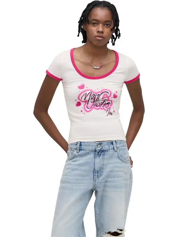 Marc Jacobs Graphic Print Cotton T-shirt - Miami
