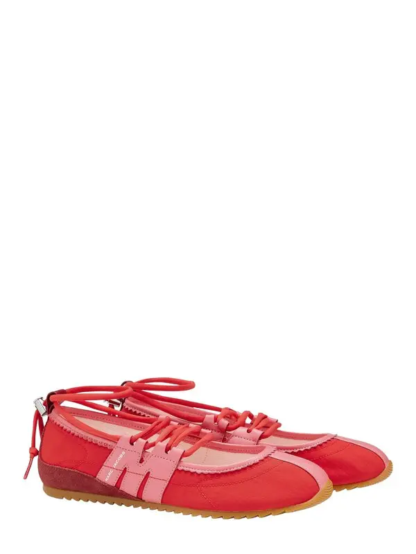 Marc Jacobs The 400 Bleeckerina Ballet Flat - Cherry Multi