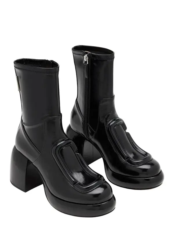 Marc Jacobs Pop J Marc Ankle Boots - Black