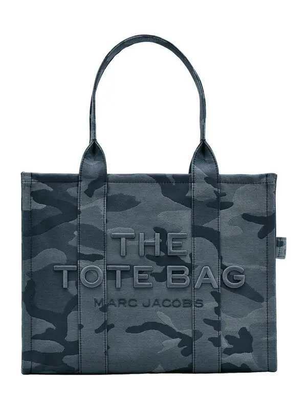 Marc Jacobs The Camo Jacquard Large Tote Bag - Blue Multi