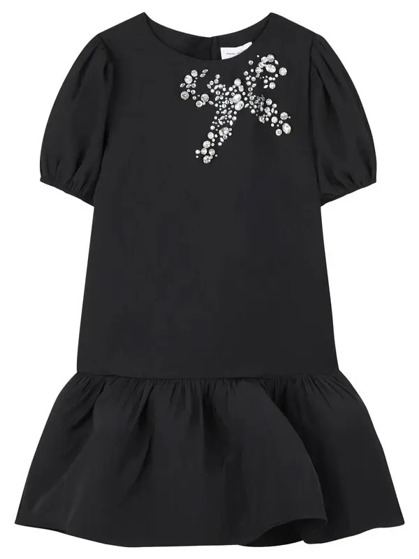 Marc Jacobs Embellished Bow Dress - Black