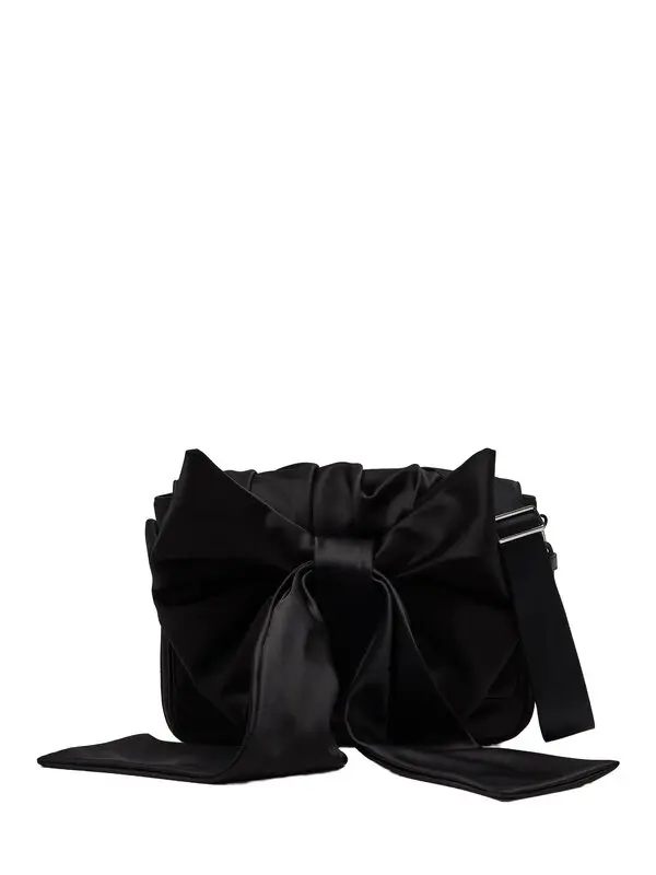 Marc Jacobs Big Bow Messenger Bag - Black