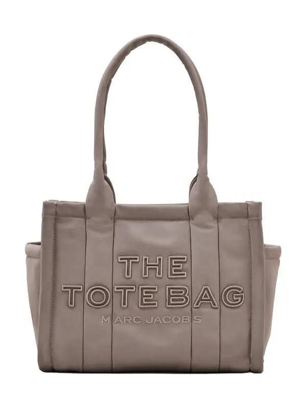 Marc Jacobs The Puffy Nylon Medium Tote Bag - Cement