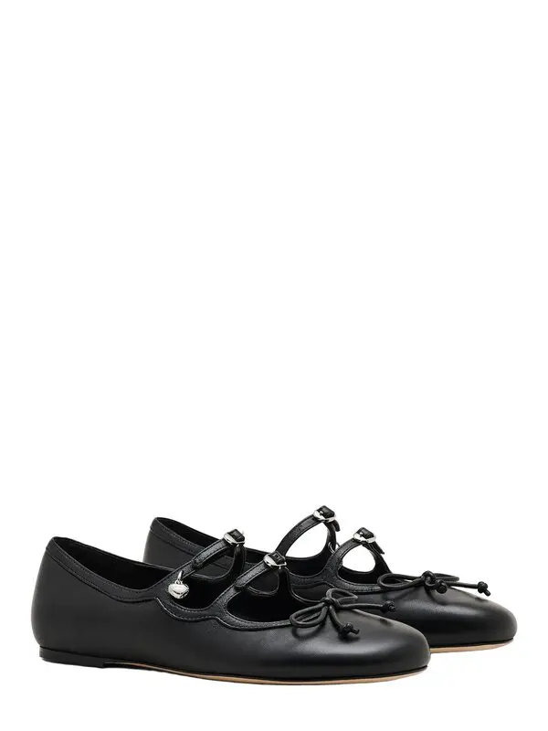 Marc Jacobs The Kiki Ballerina In Size - Black