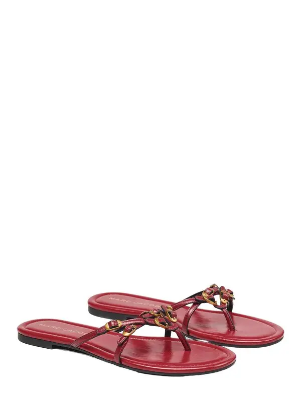 Marc Jacobs The Leather Kiki Sandal - Siren